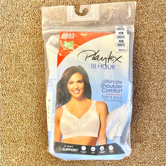 Playtex | Intimates & Sleepwear | Nwt Playtex 8 Hour Ultimate Shoulder ...